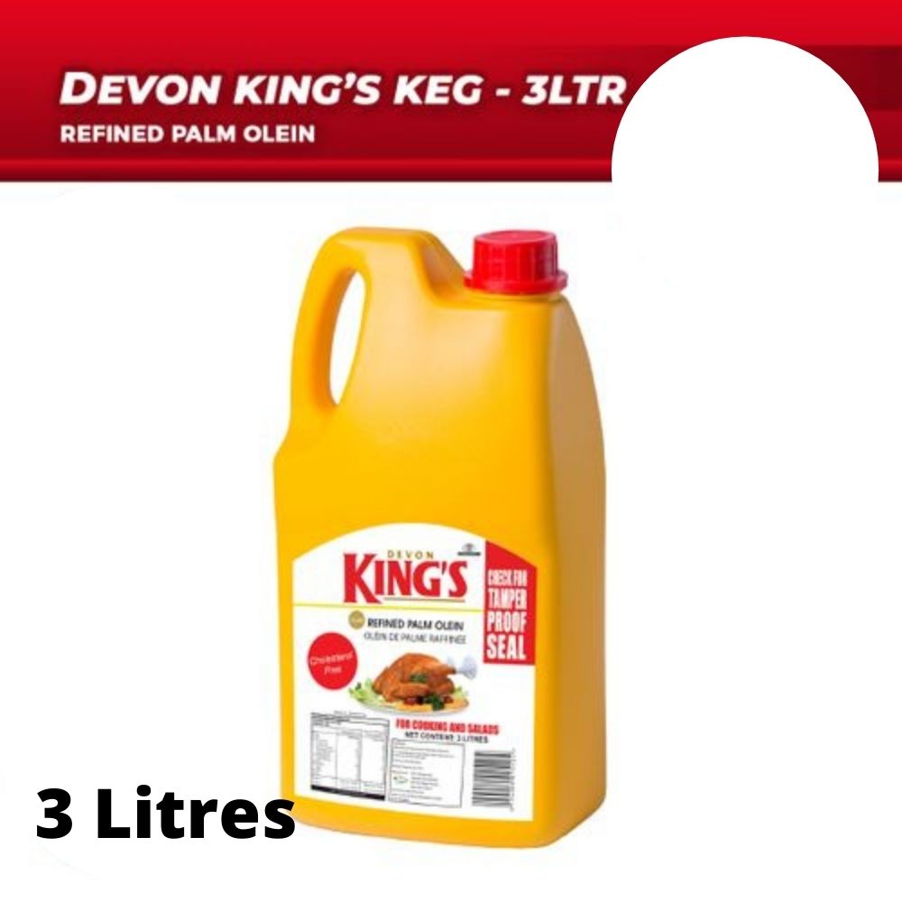 Devon King'S Cookng Oil – 1L (Bottle) - Grace Foods Online
